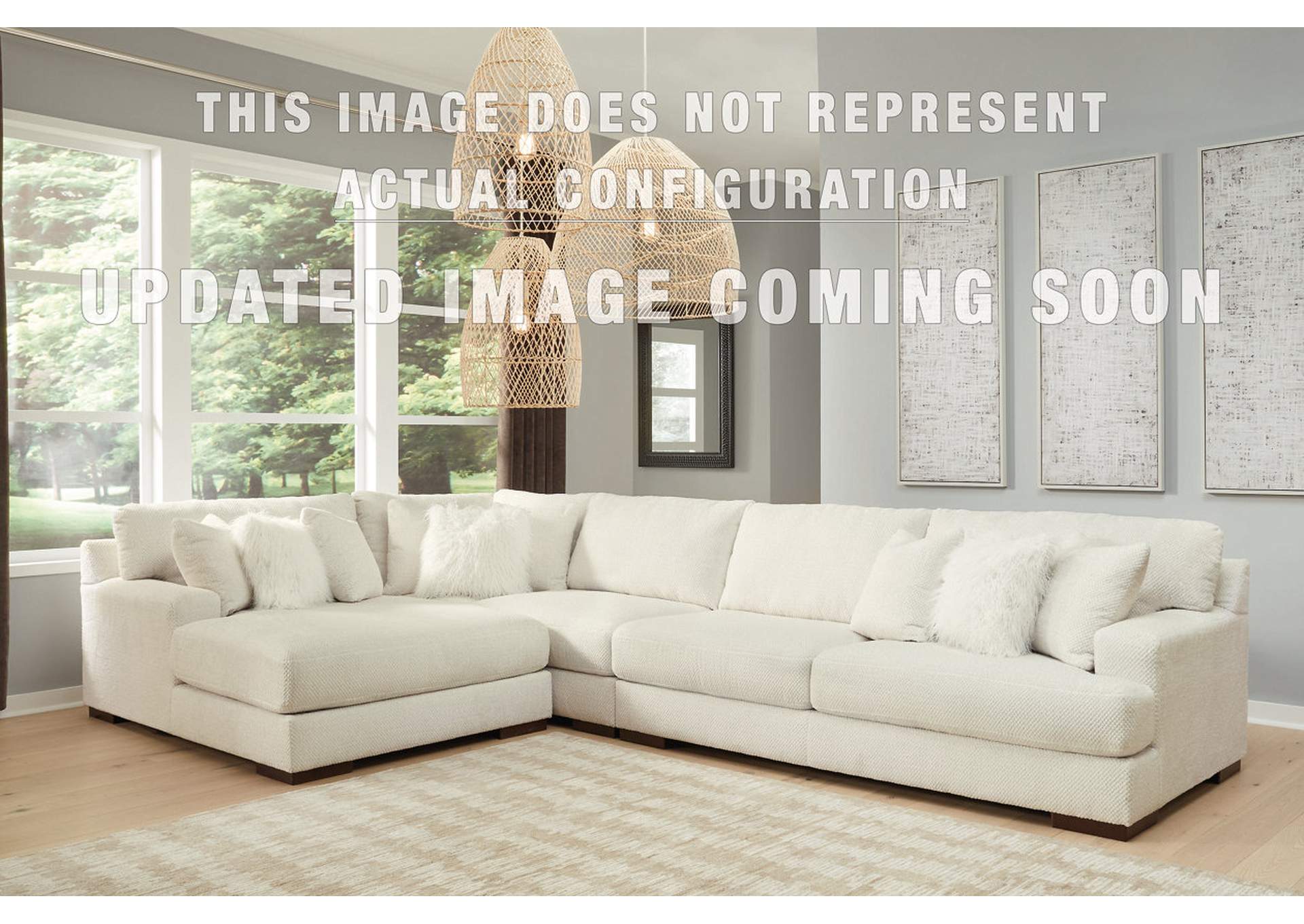 5 Piece Sectional Sofa | Baci Living Room