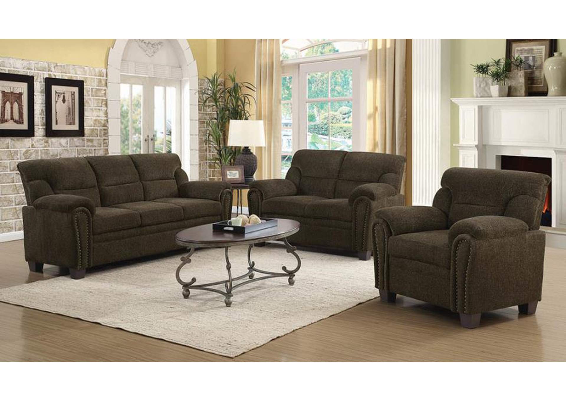 Pillow Top Sofa Sets | Baci Living Room